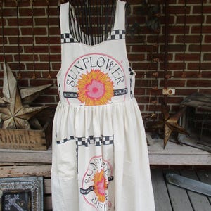 Flour Sack Jumper, Size X-SMALL, Feed Sack Jumper, All Cotton Jumper ...