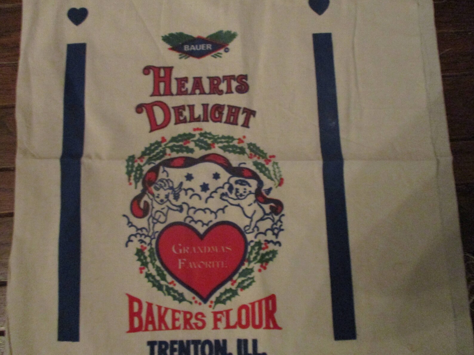 Feed Sack Fabric Flour Sack Fabric Craft Fabric Grain Sack | Etsy