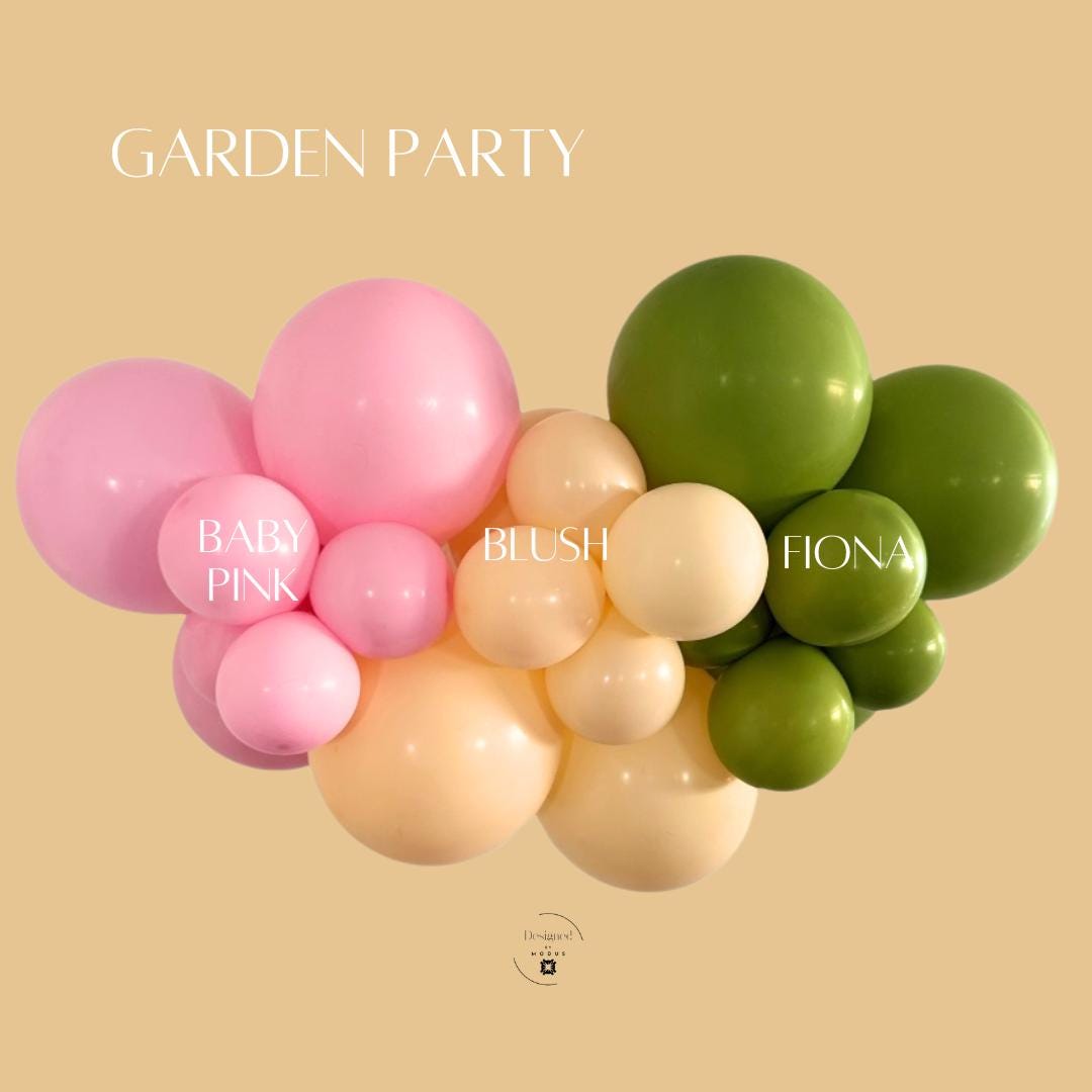 Spring Balloon Garland Kit for Garden Party or Baby Shower DIY Balloon ...
