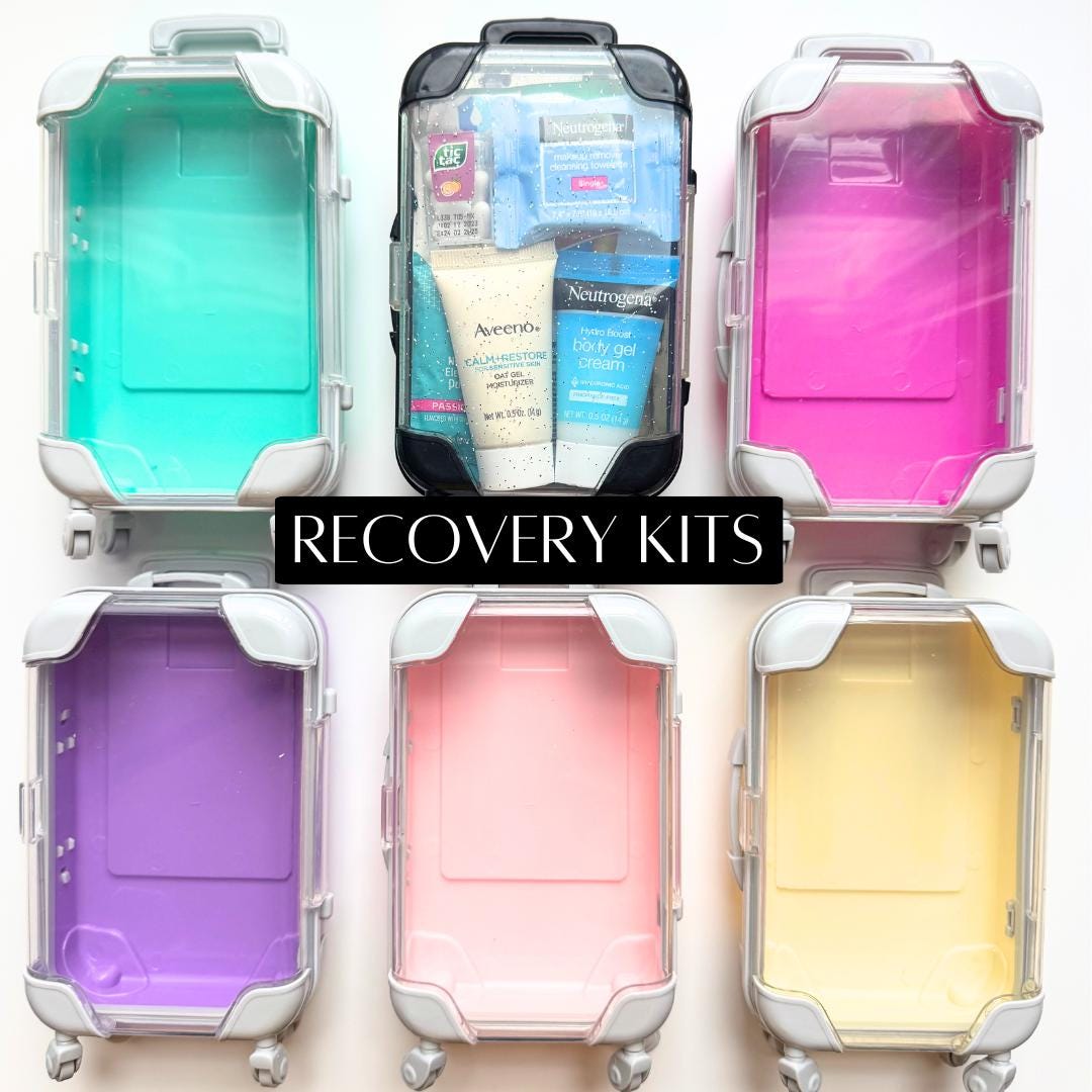 Bachelorette Party Recovery Kit Bridal Shower Hangover Kit Wedding ...