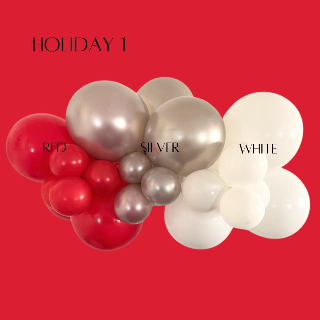 Red Party Decor Ideas Valentine's Party Decoration DIY Balloon Arch for ...