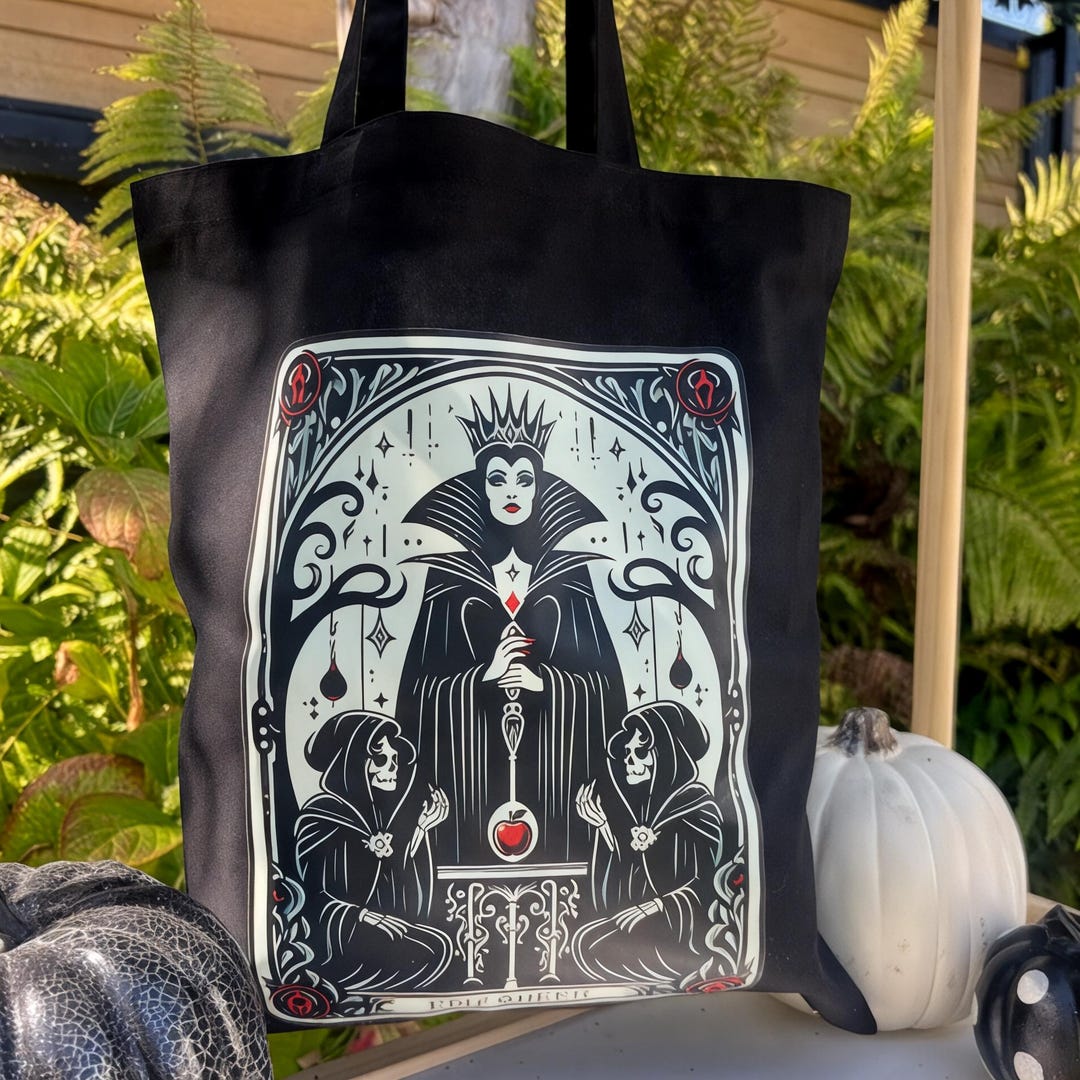 Disney Villain Halloween Tote Evil Queen Halloween Disney Villain Tote ...