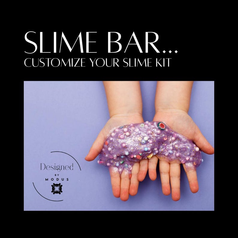 DIY Slime Kit: Kids Birthday Party Favor, Sensory Activity - Etsy