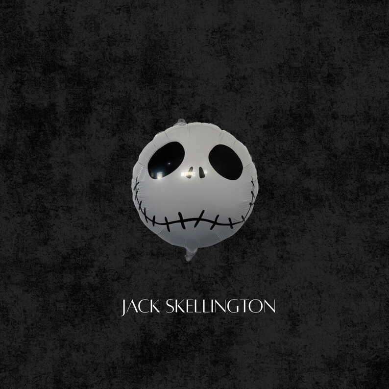 Halloween Balloon Decor: Bat & Jack Skellington Party Balloons - Etsy