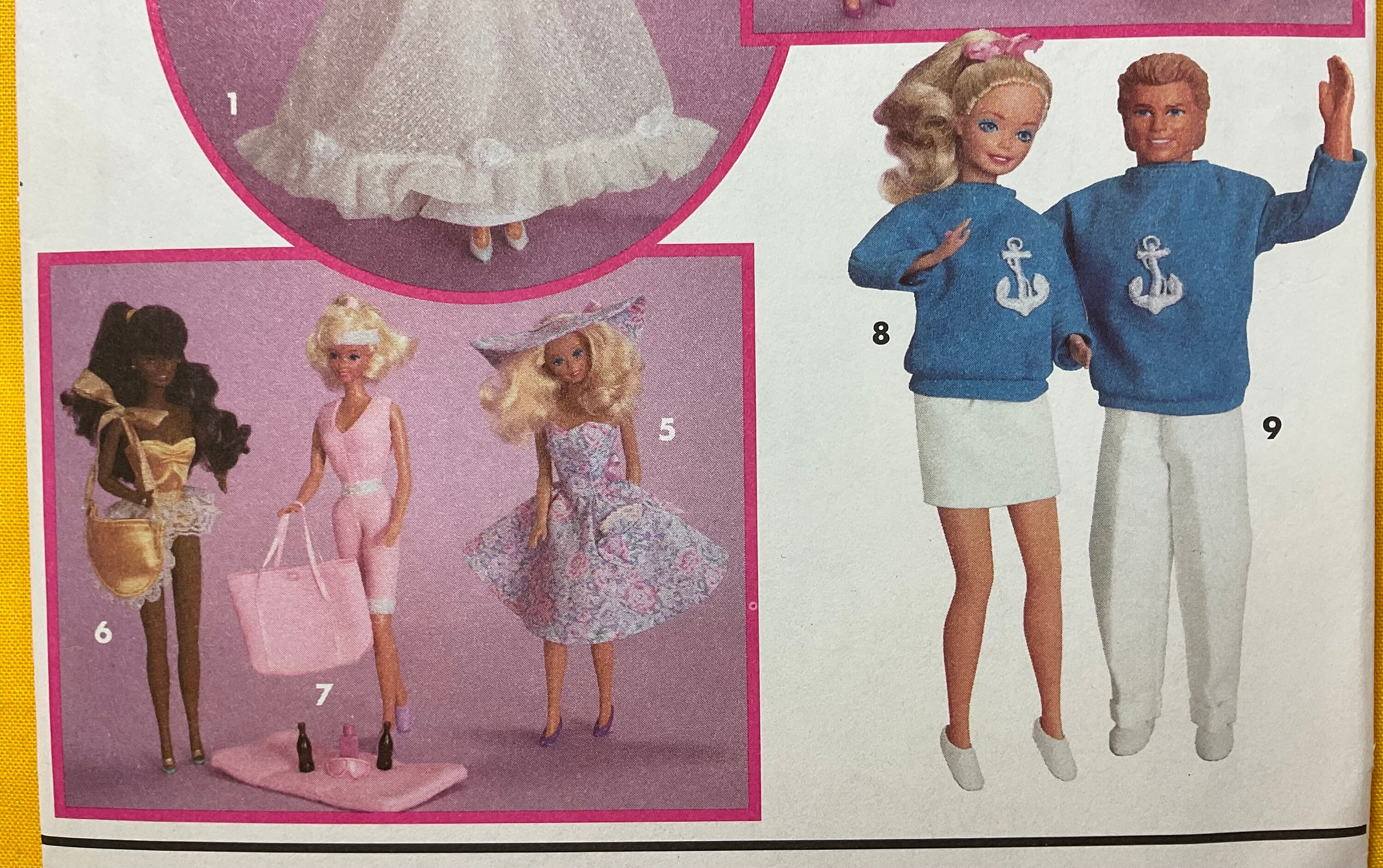 Simplicity 8518 Clothing Sewing Pattern for 12 Inch Dolls - Etsy