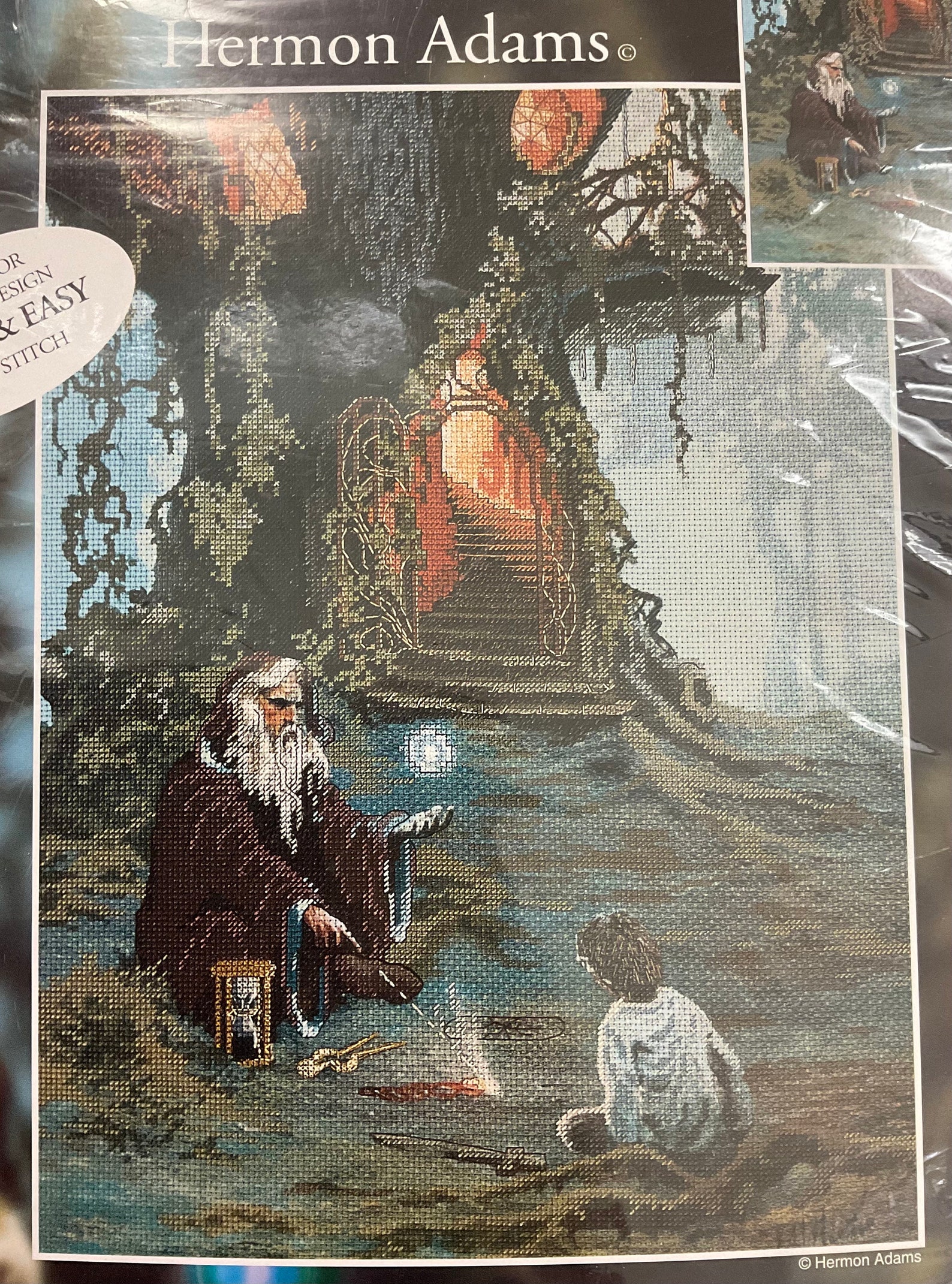 Candamar Designs merlins Oak Picture Cross Stitch Kit From 2000 - Etsy