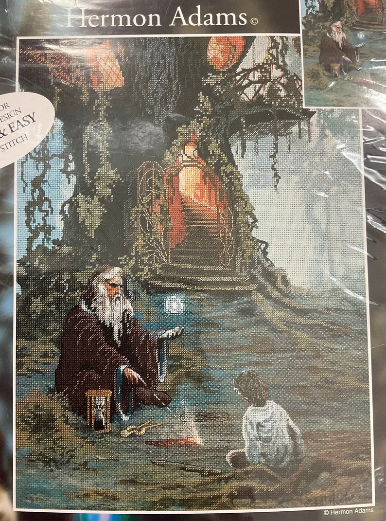 Candamar Designs merlins Oak Picture Cross Stitch Kit From 2000 - Etsy