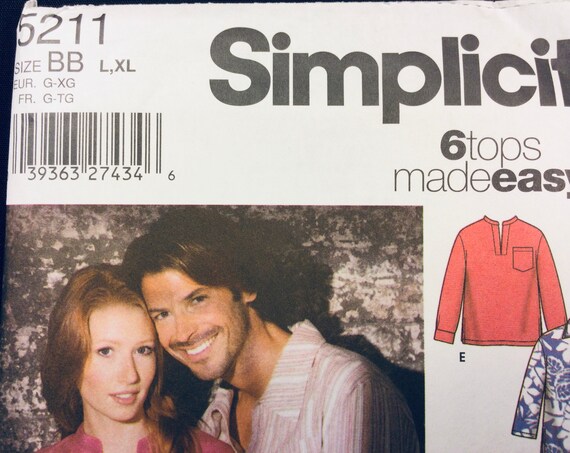 Craft Supplies & Tools Sewing Sewing & Fiber Simplicity 5211 retro ...