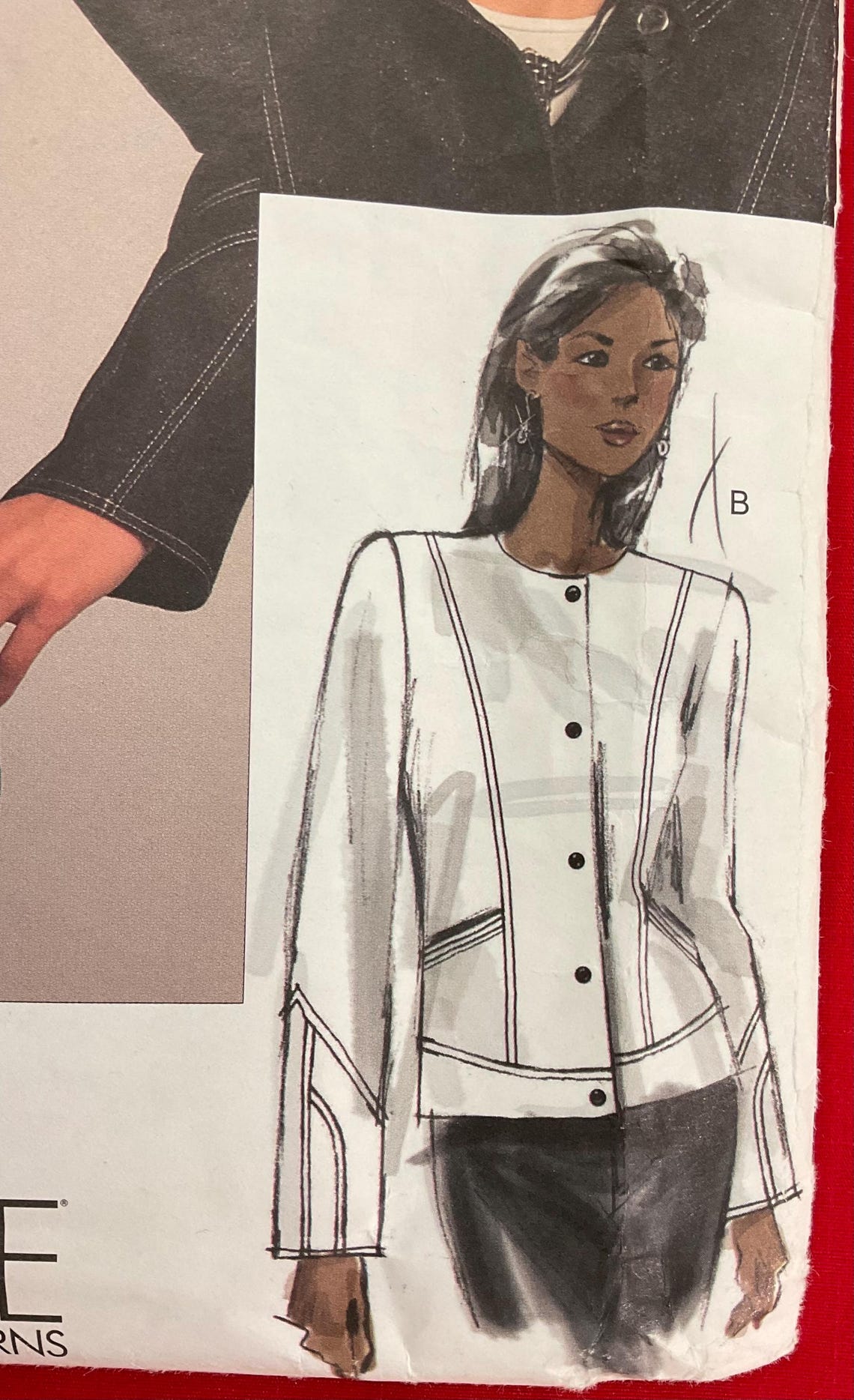 Vogue V1036 Misses Jacket Sewing Pattern, OSZ - Etsy