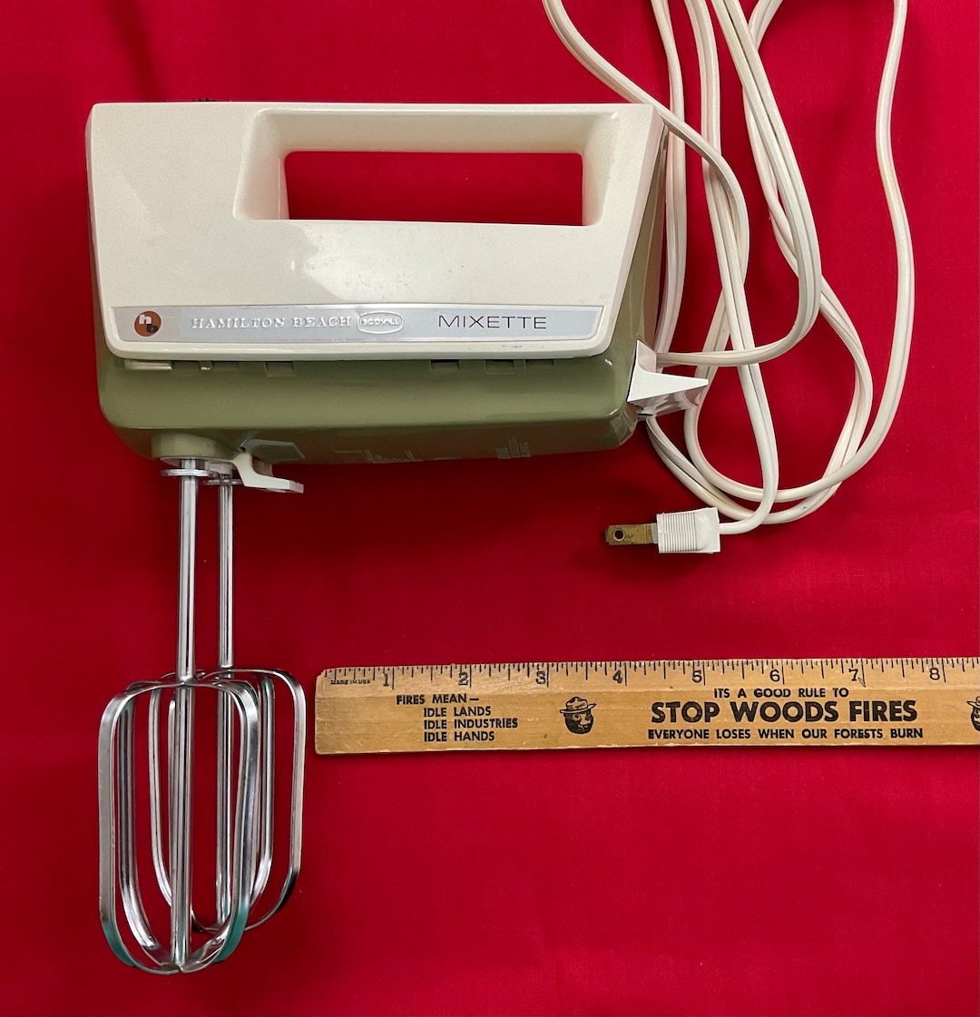 Vintage Hamilton Beach scovill Mixette Hand Mixer, Model 97 - Etsy