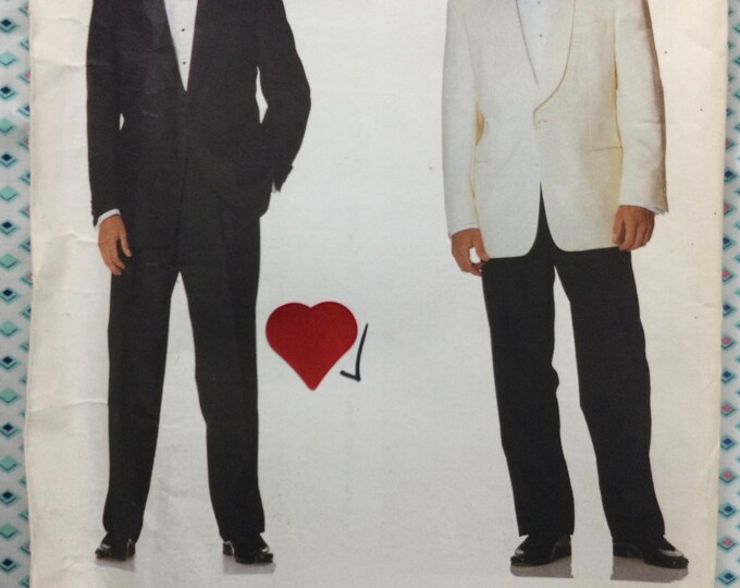 Vogue 2383 Mens’ Formal Jacket & Pants Sewing Pattern, Sizes 38-42 - Etsy