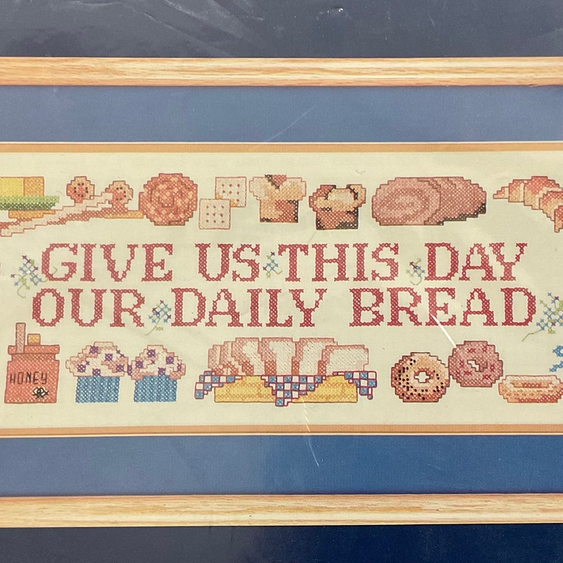 Bread Cross Stitch - Etsy