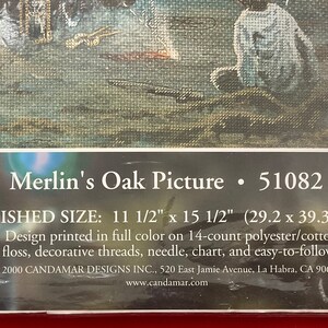 Candamar Designs merlins Oak Picture Cross Stitch Kit From 2000 - Etsy