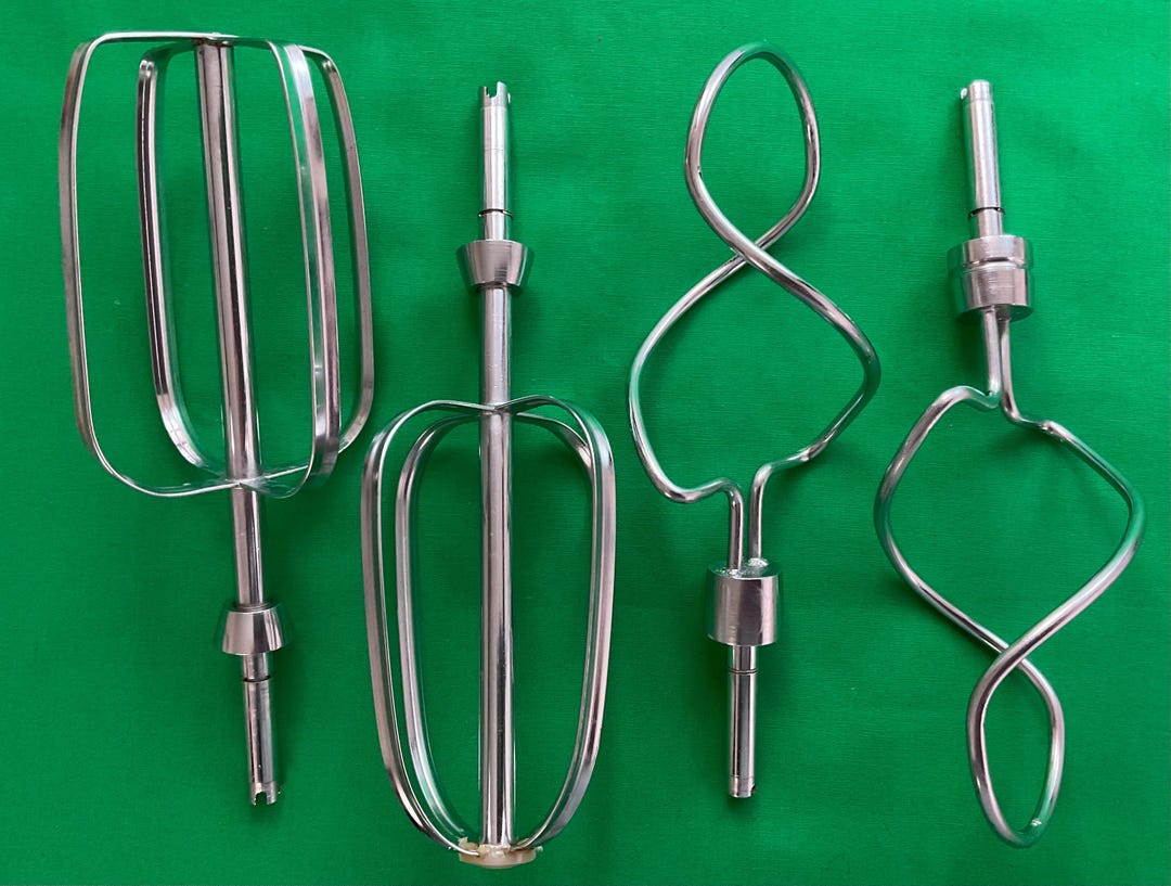 Sunbeam Vintage Mixmaster Beaters & Wire Dough Hooks, 12 Speed Models ...