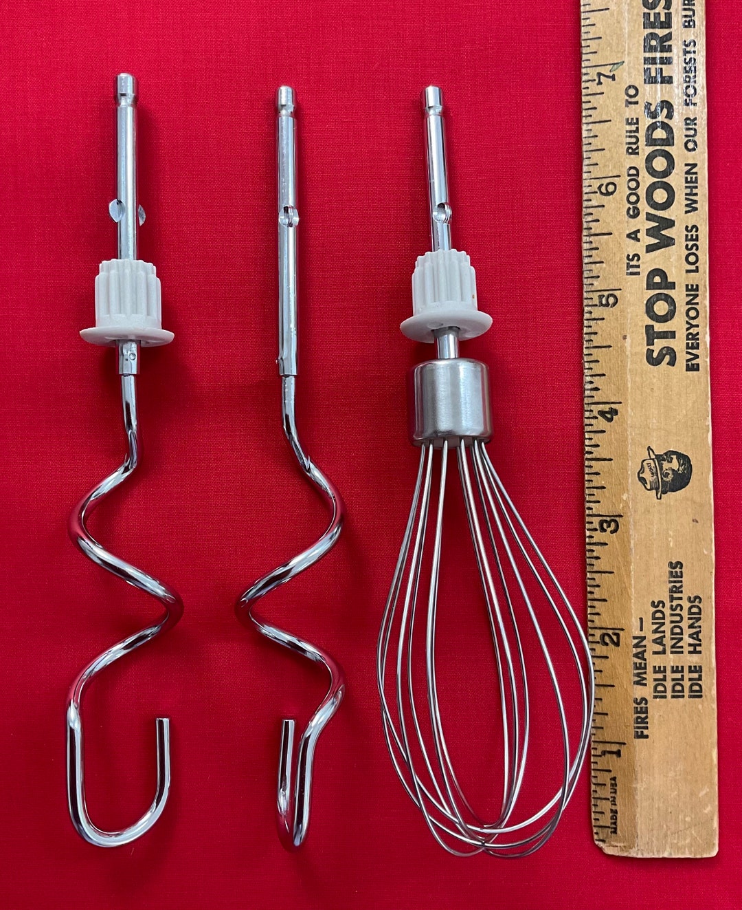 Bravetti Small Hand/stand Mixer Replacement Dough Hooks & Whisk - Etsy