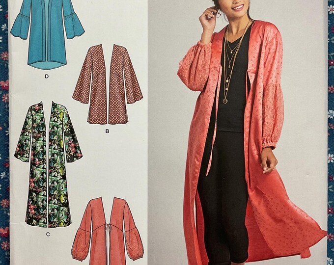 Simplicity 8553 Misses Kimonos Sewing Pattern, Sizes 4-26 - Etsy