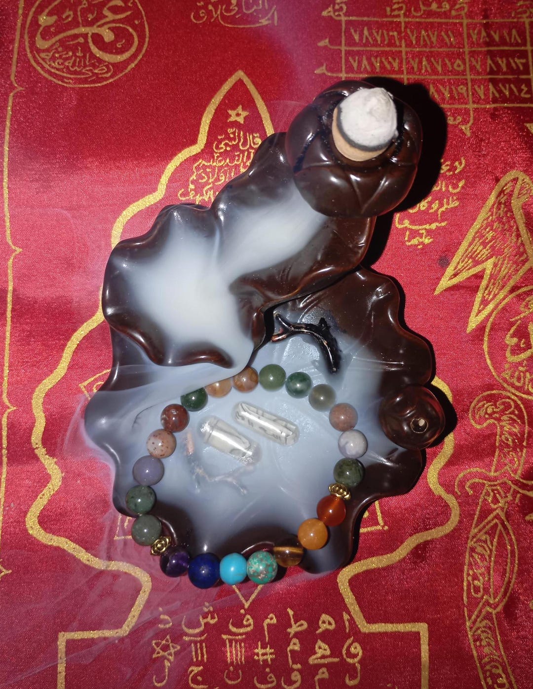 Talisman Amulet Ultimate 7 Chakra Langit Pitu Stone Bracelet Khodam ...