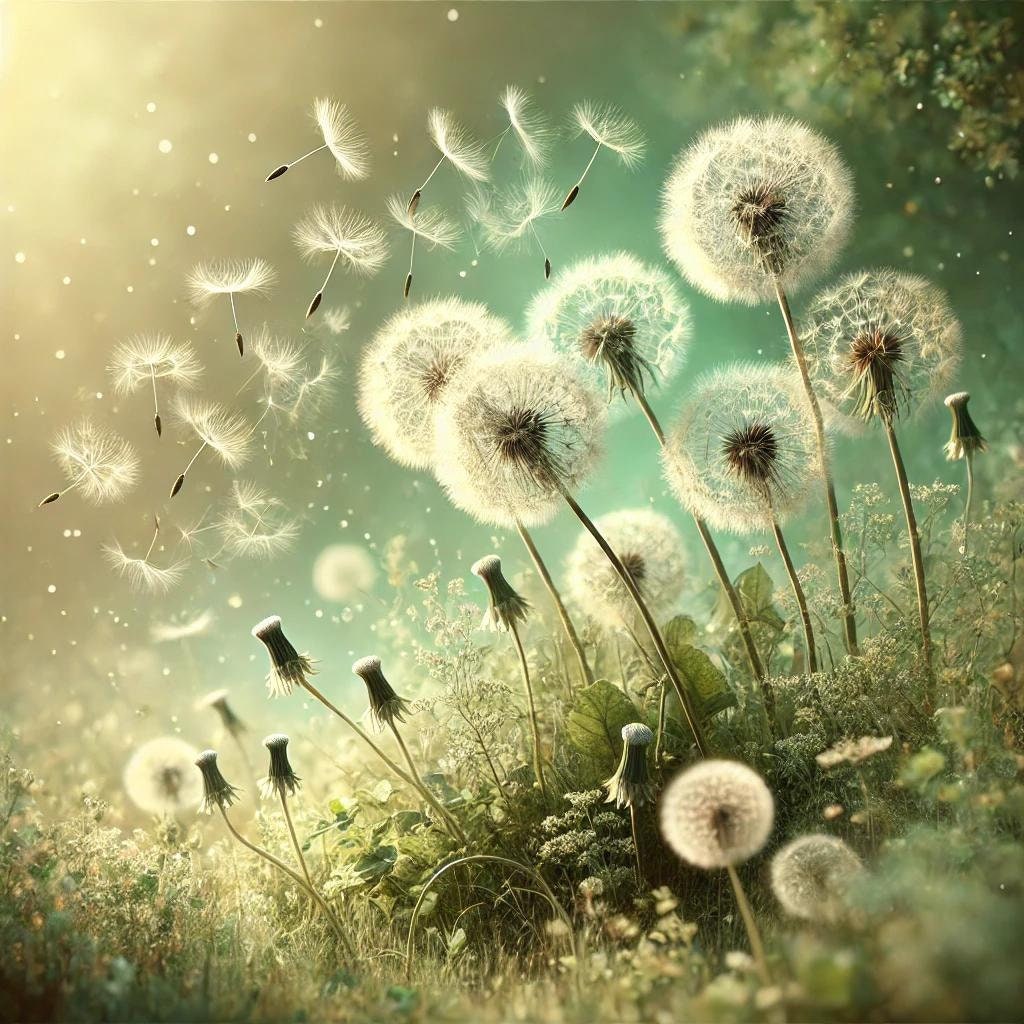 Digital Dandelion Photo Collection - Etsy