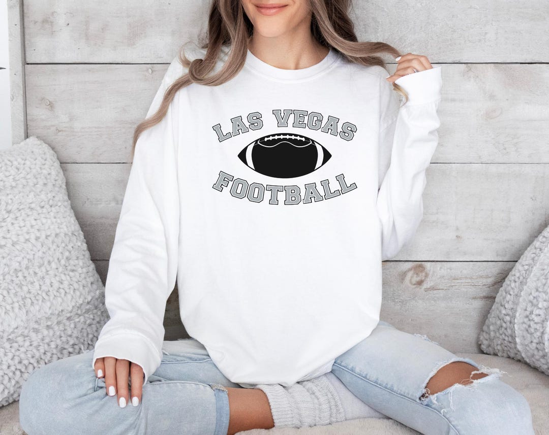 Las Vegas Raiders Football Shirt Comfort Colors Raiders Football ...