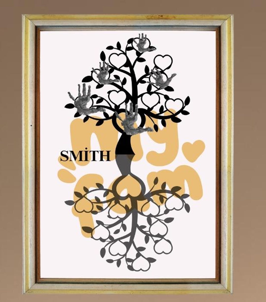 Our Happy Family Tree.diy Family Memory Corner - Best Gift for Mom, Dad ...