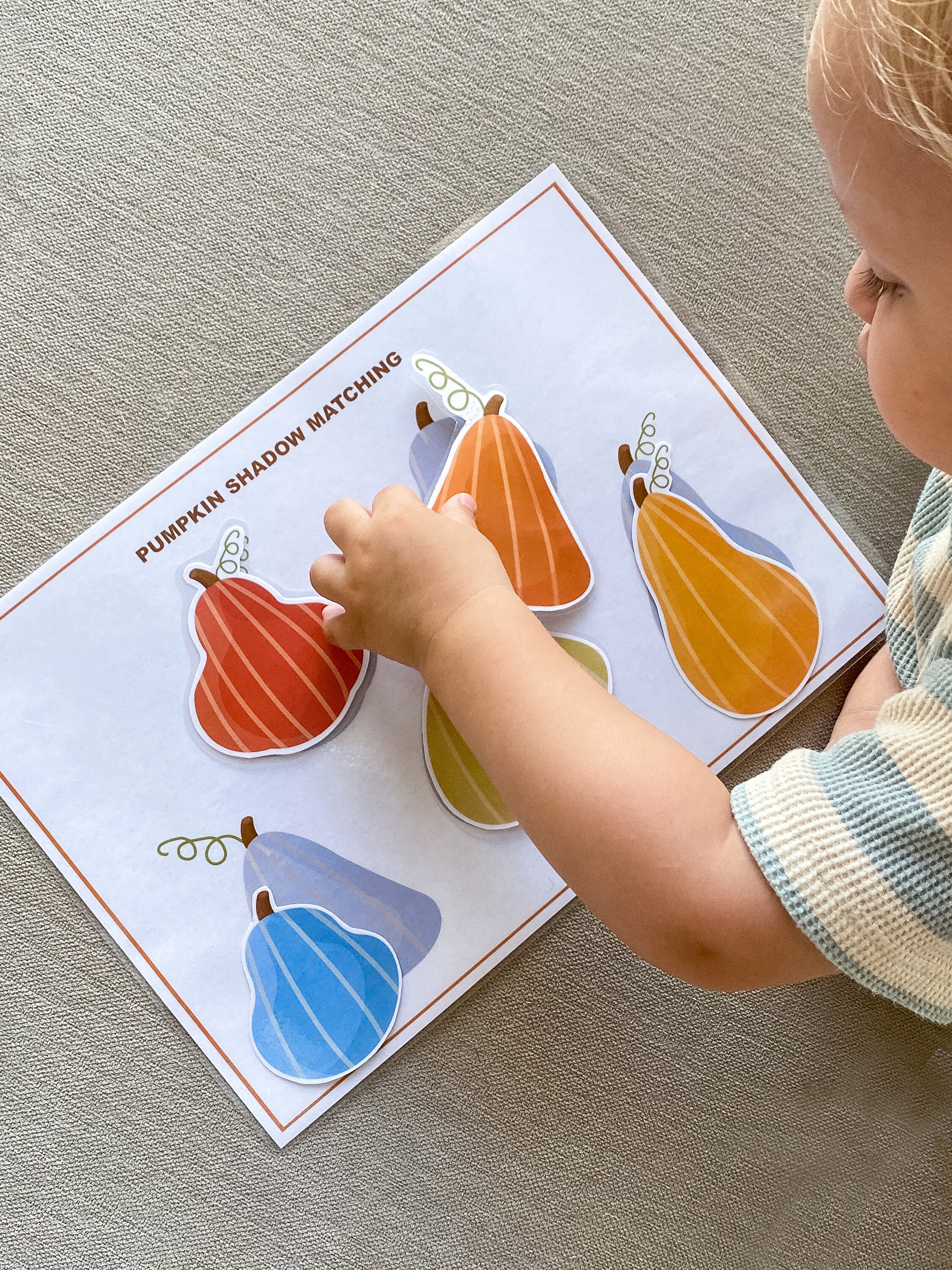 Autumn Busy Book, Autumn Learning Binder, Toddler Busy Book, Quiet Book ...