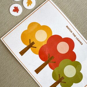 Autumn Busy Book, Autumn Learning Binder, Toddler Busy Book, Quiet Book ...