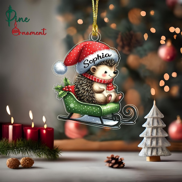 Hedgehog Ornament - Etsy