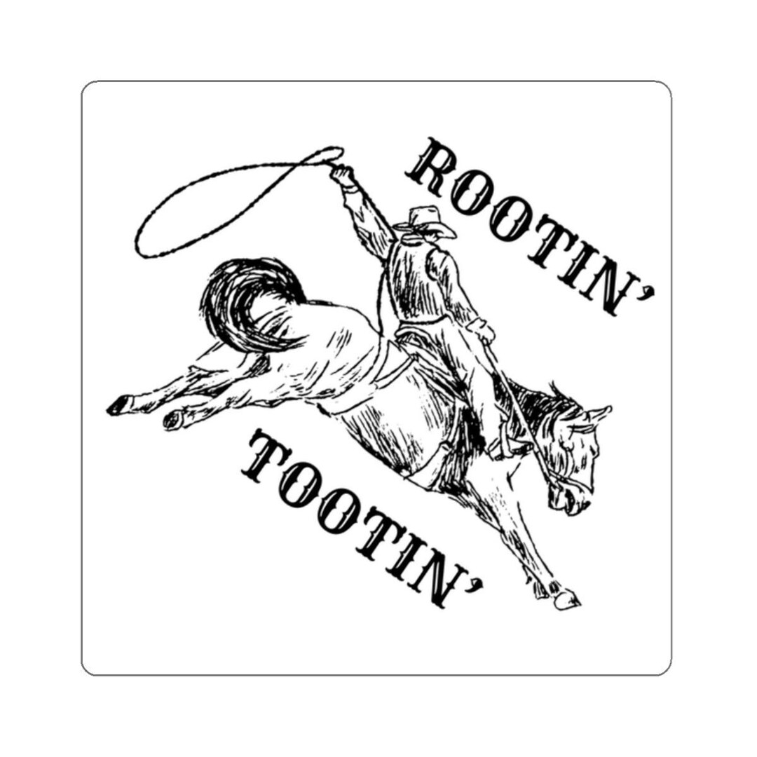 Rootin Tootin Sticker - Etsy