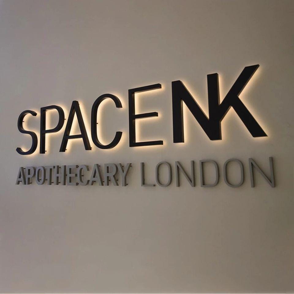 3D Business Sign, Custom Backlit Metal Storefront Sign, Outdoor LED ...