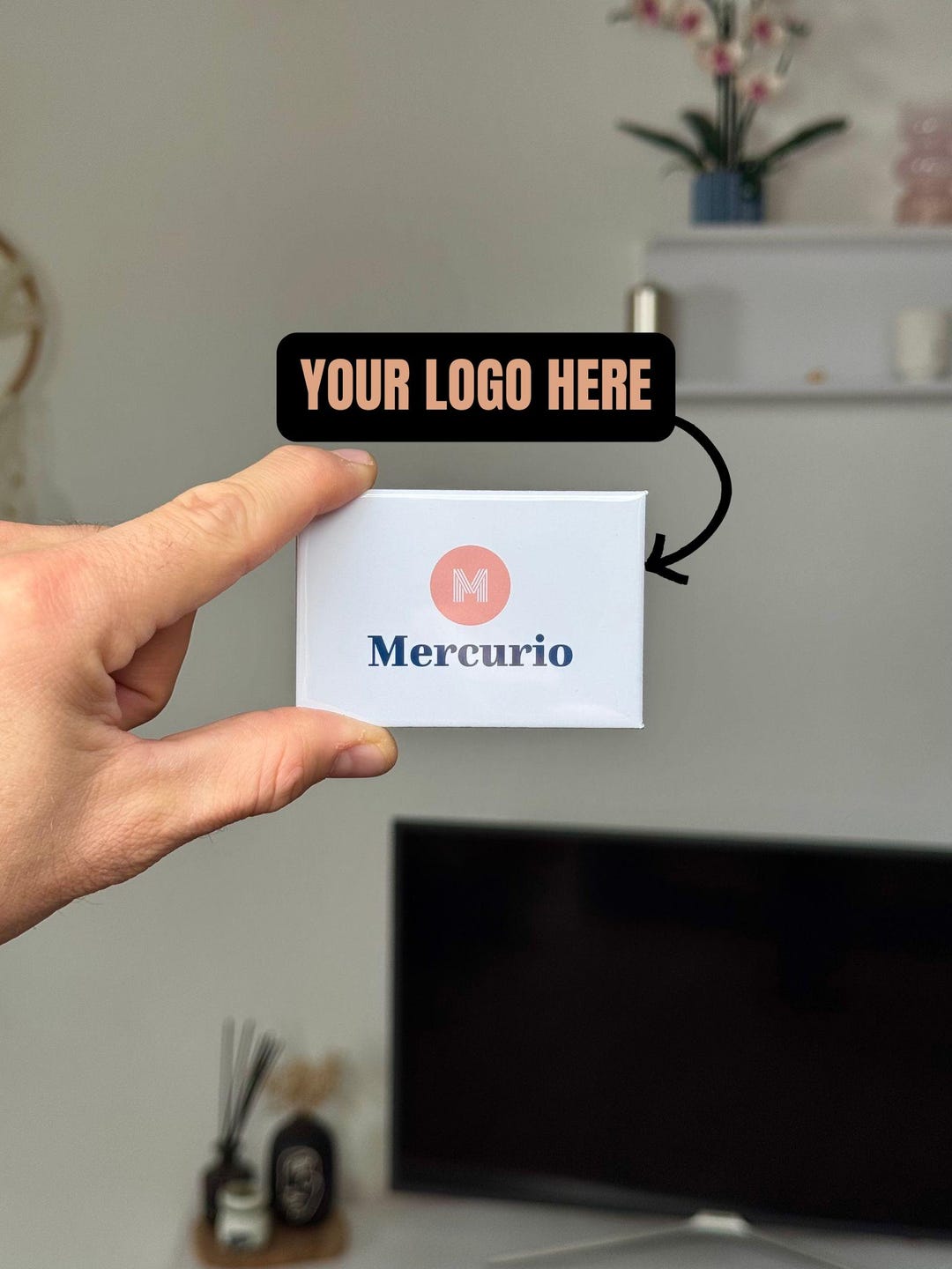 Custom Logo Magnet | Business Card | QR Code for Your Company ...