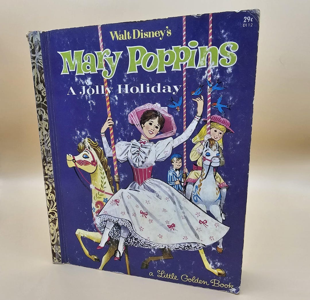 Mary Poppins Little GOLDEN Book - Etsy