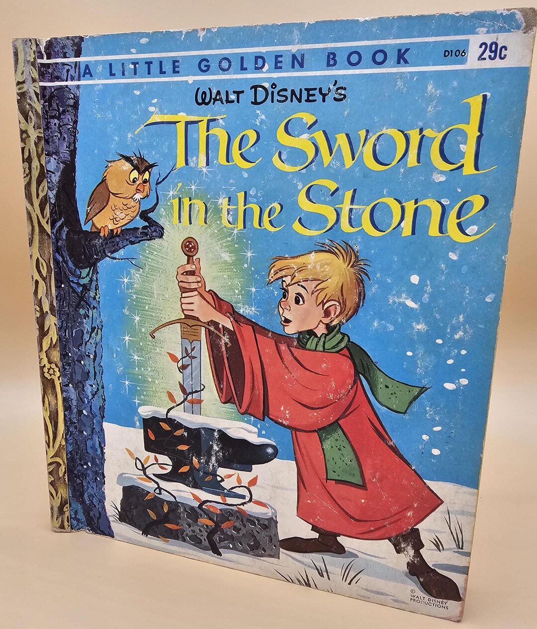 The Sword in the Stone GOLDEN BOOK - Etsy
