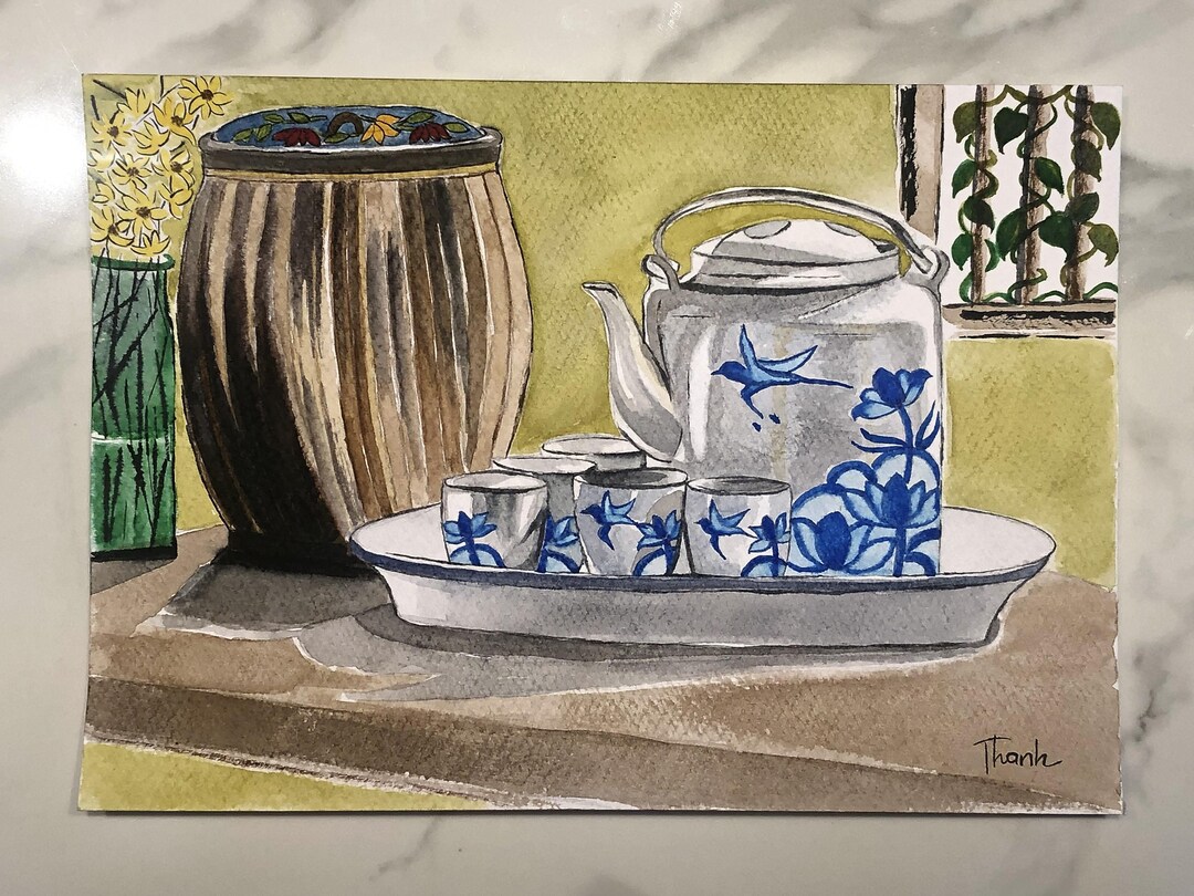 Vietnamese Tea Set - Etsy