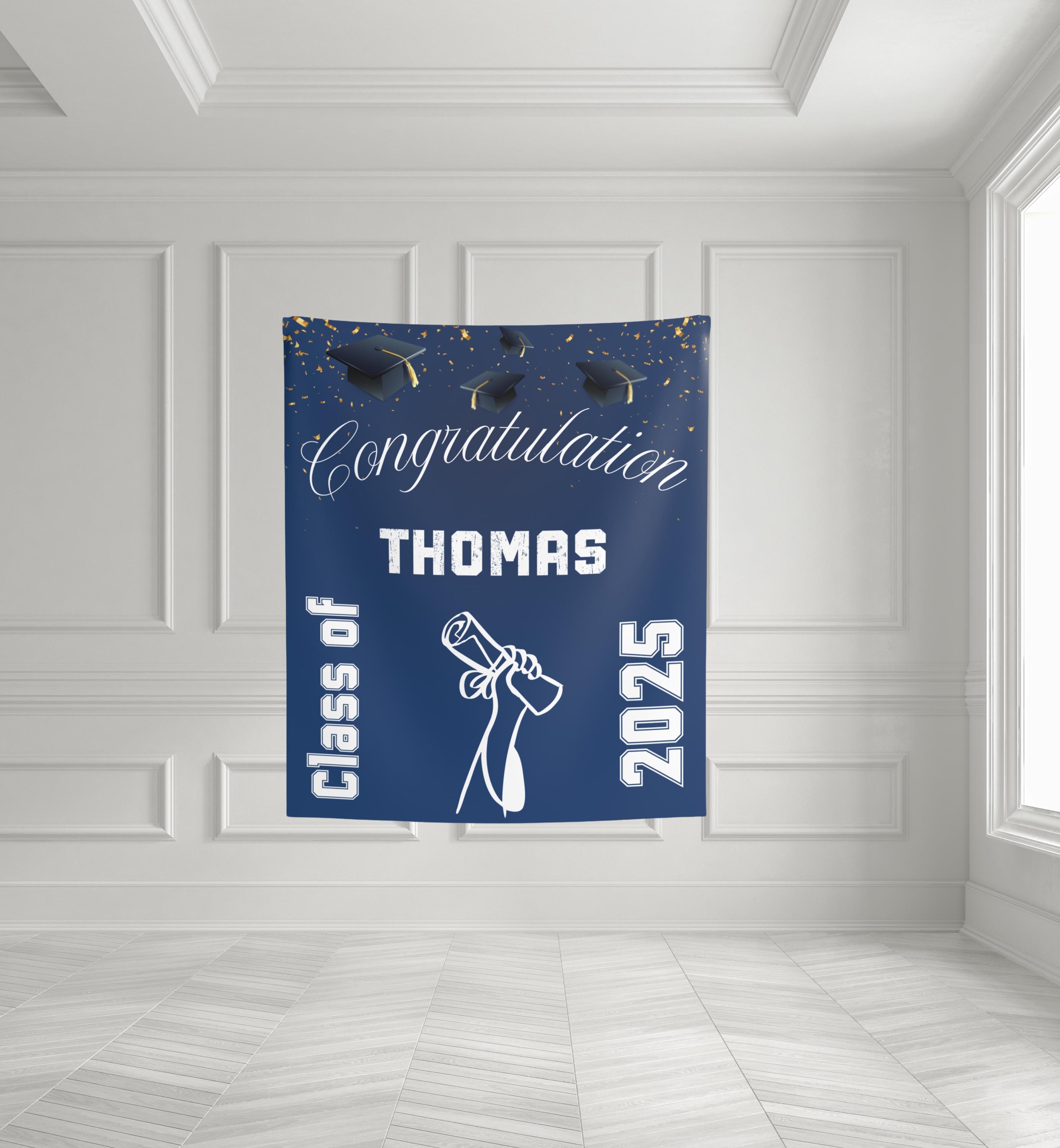 Personalized Graduation 2025 Photo Backdrop Banner Custom Graduation ...
