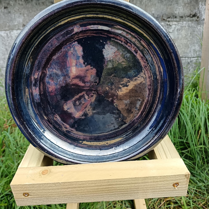 Planter With Tray Round - Etsy UK