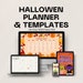 Halloween Planner Printable, Halloween Party Planning Binder, Holiday ...