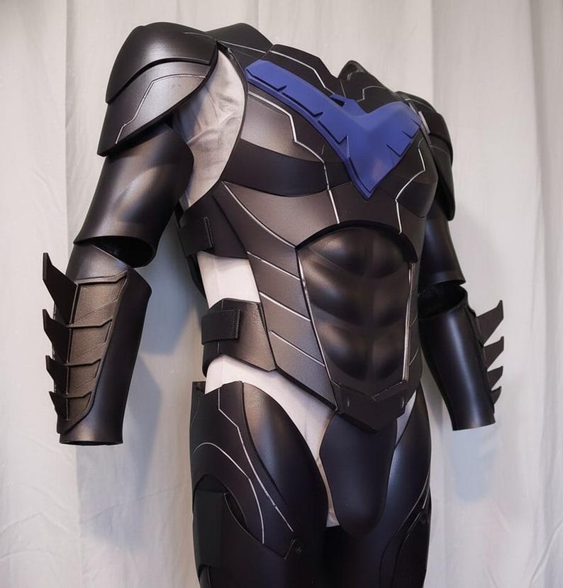 Nightwing Foam Armor TEMPLATES Cosplay Full DIY Cosplay Files Printable ...