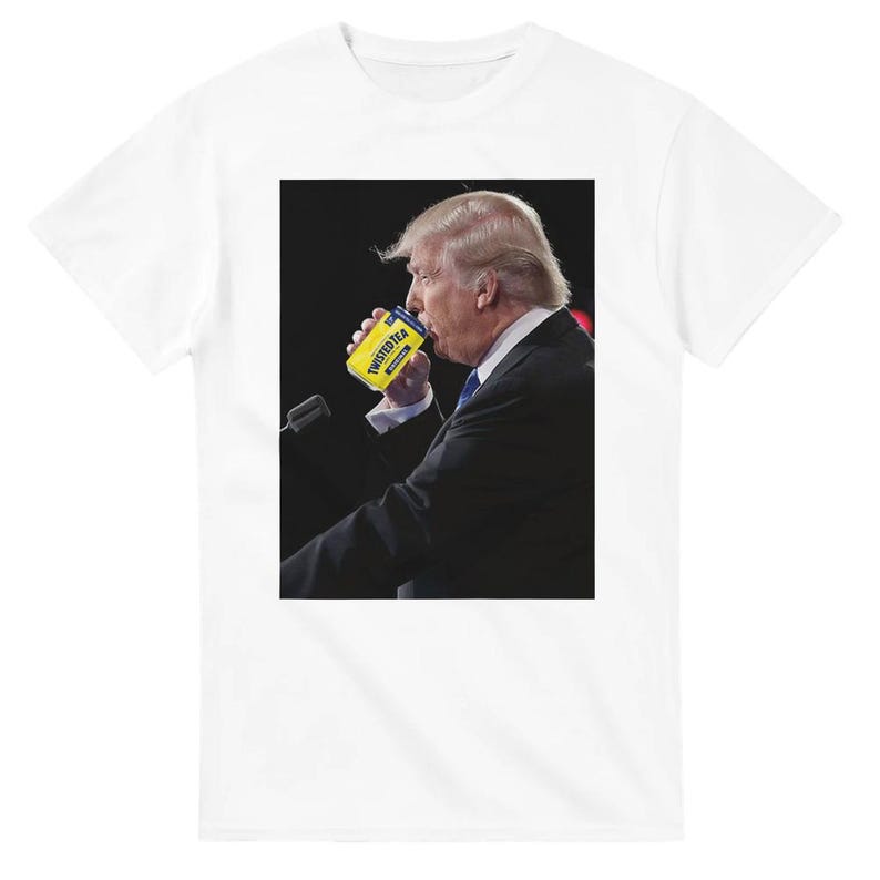 Donald Trump "twisted Tea" Graphic T Shirt - Etsy