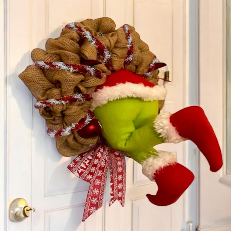 Grinch Garland - Etsy