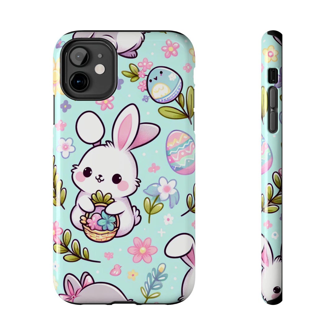 Easter Bunny and Eggs Season Perfect Gift for All Iphones in Pastel ...
