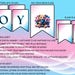 Editable Gender Reveal Banner: Boy or Girl Teddy Bear Bunting (digital ...