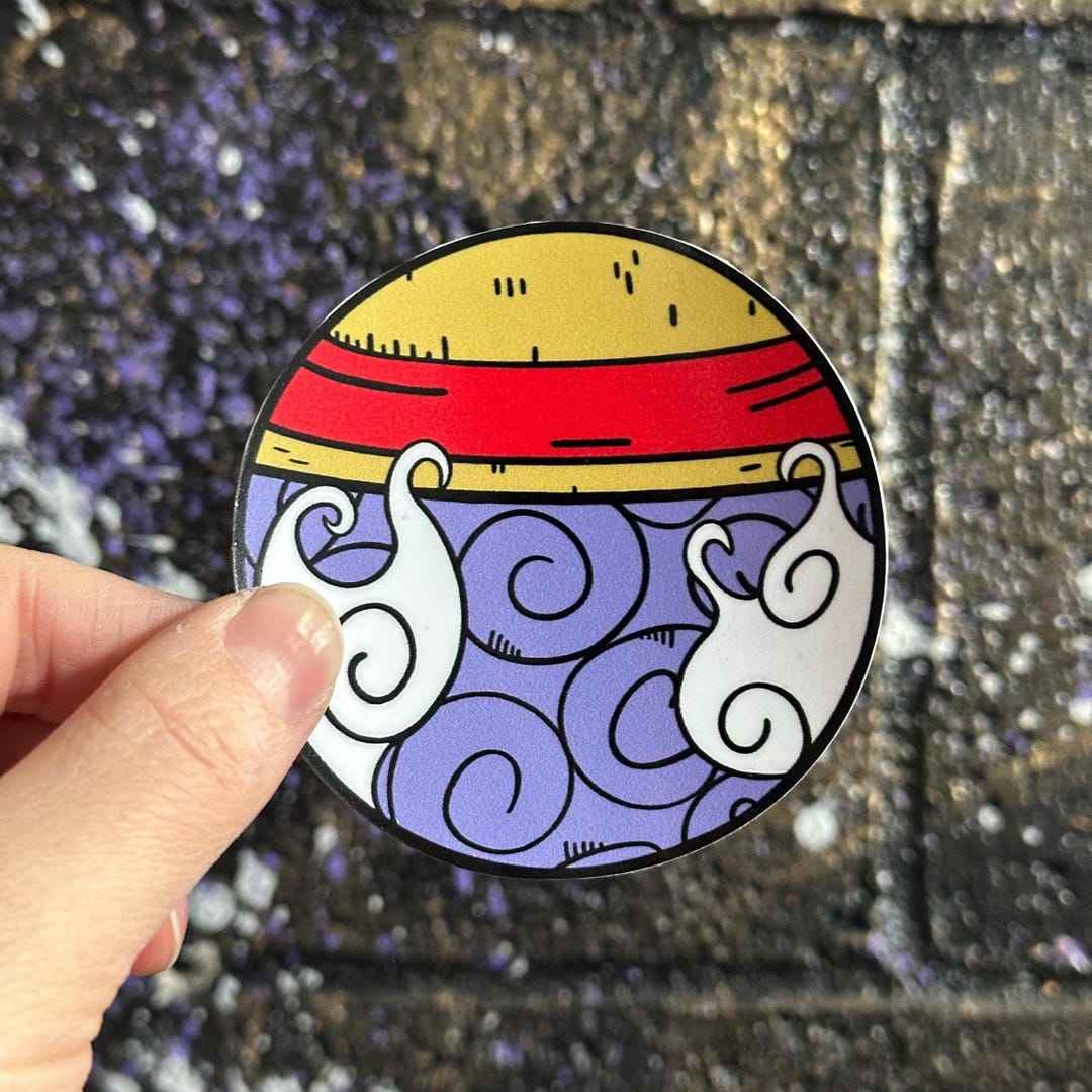 Devil Fruit Sticker - Etsy