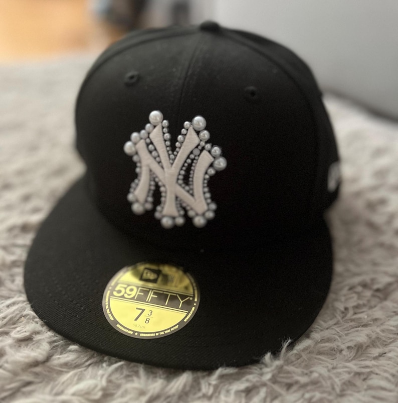 Custom Pearl New Era Fitted Cap - Etsy