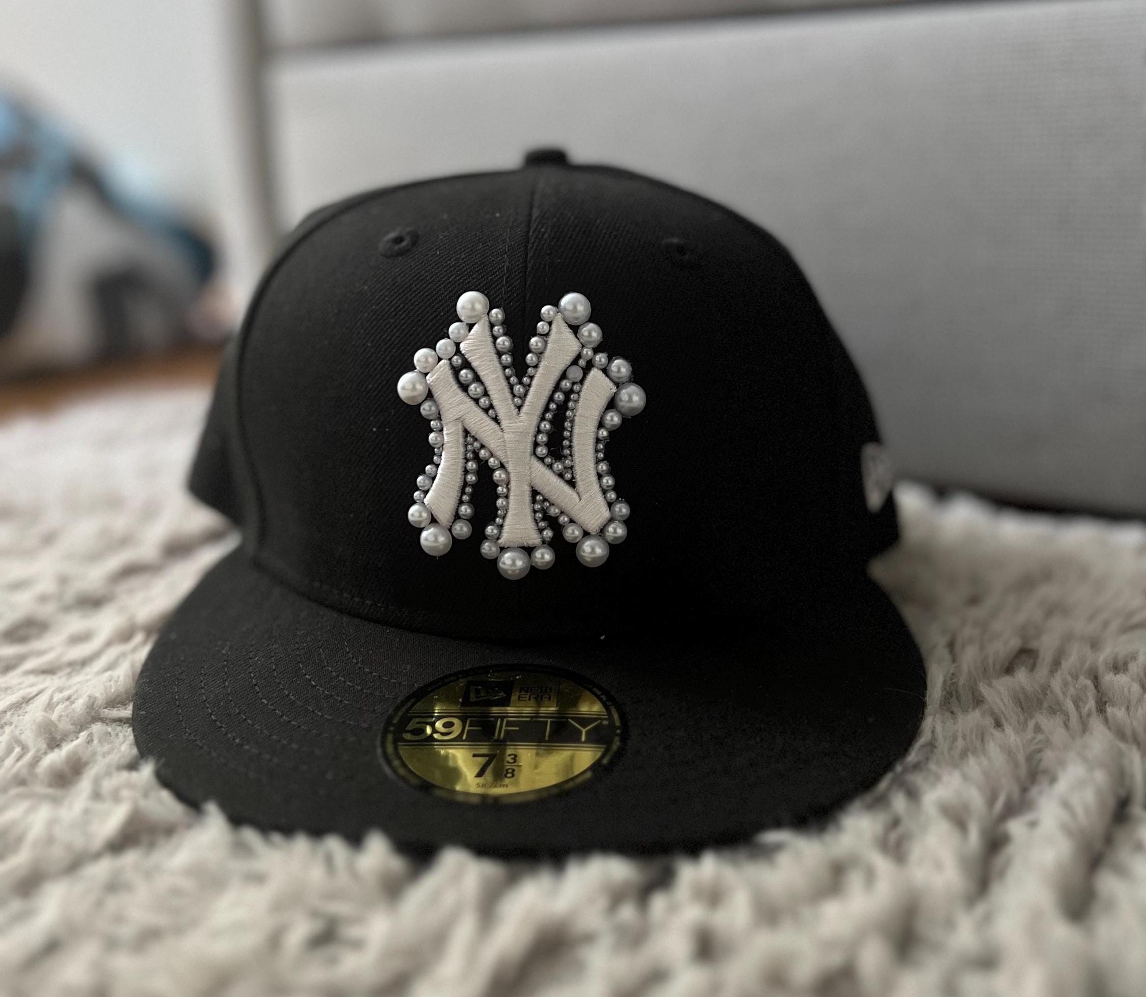 Custom Pearl New Era Fitted Cap - Etsy