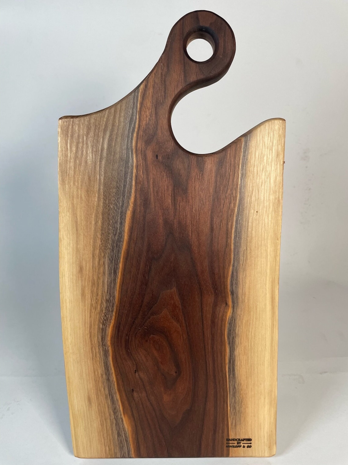 Walnut Live Edge Charcuterie Board, Handcrafted Charcuterie Board - Etsy