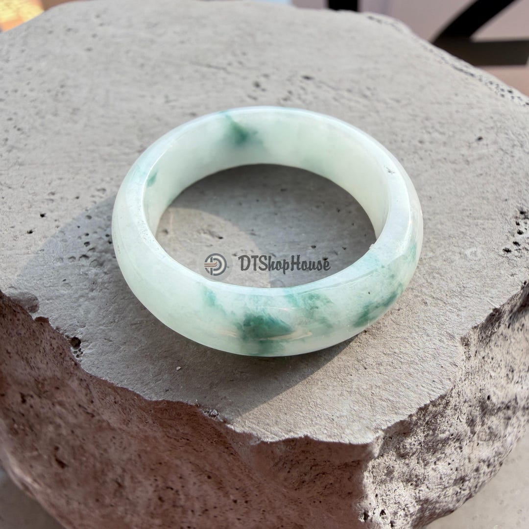 Anillo de jade de Myanmar de 19 mm – Anillo de flor voladora - Etsy España