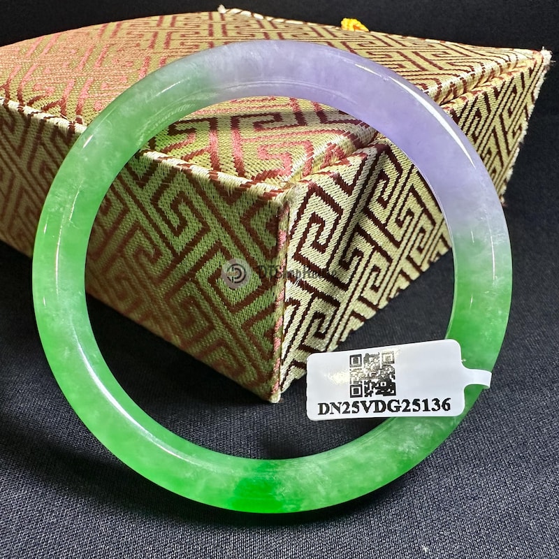 Jade Bangle 54mm Purple - Etsy