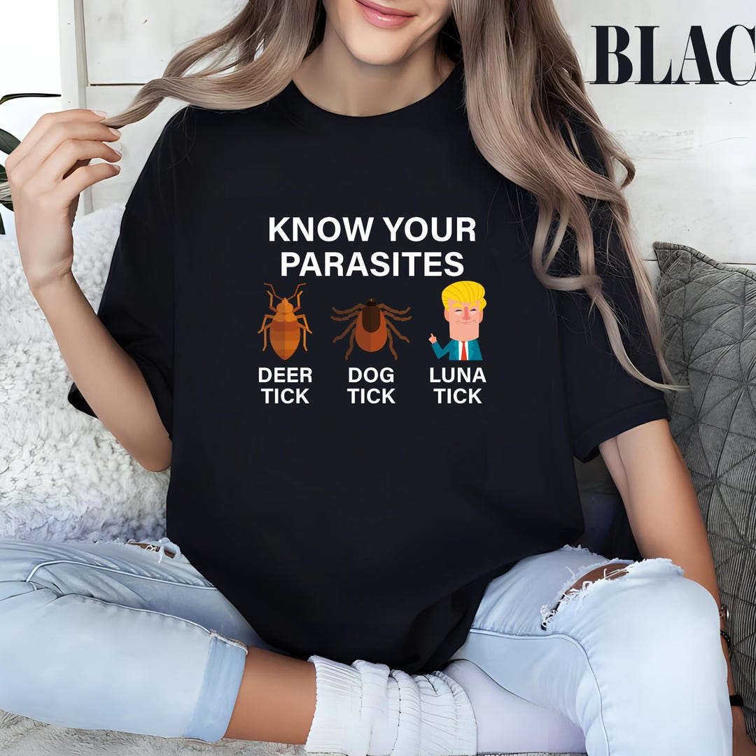 Know Your Parasites Shirt, Funny Satirical Shirt, Sarcastic Graphic ...