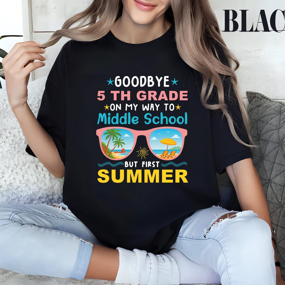 5th Grade Graduation Shirt for Kids, Last Day of School Tee, Hello ...