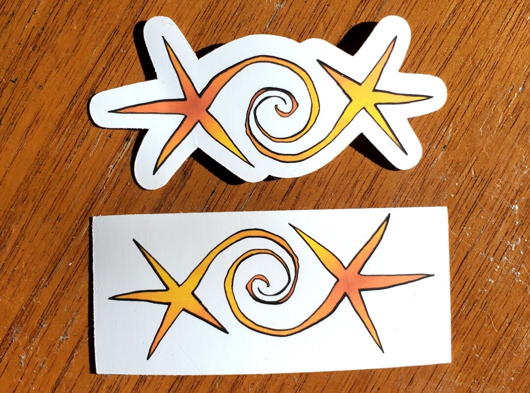 Stars Holding Hands Sticker - Etsy